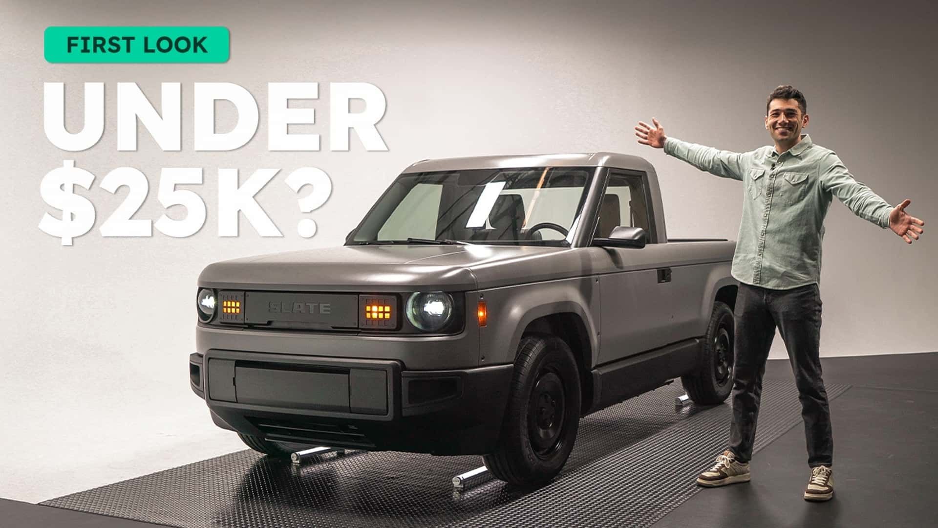 Slate Truck: A Low-Cost, Transforming EV Pickup