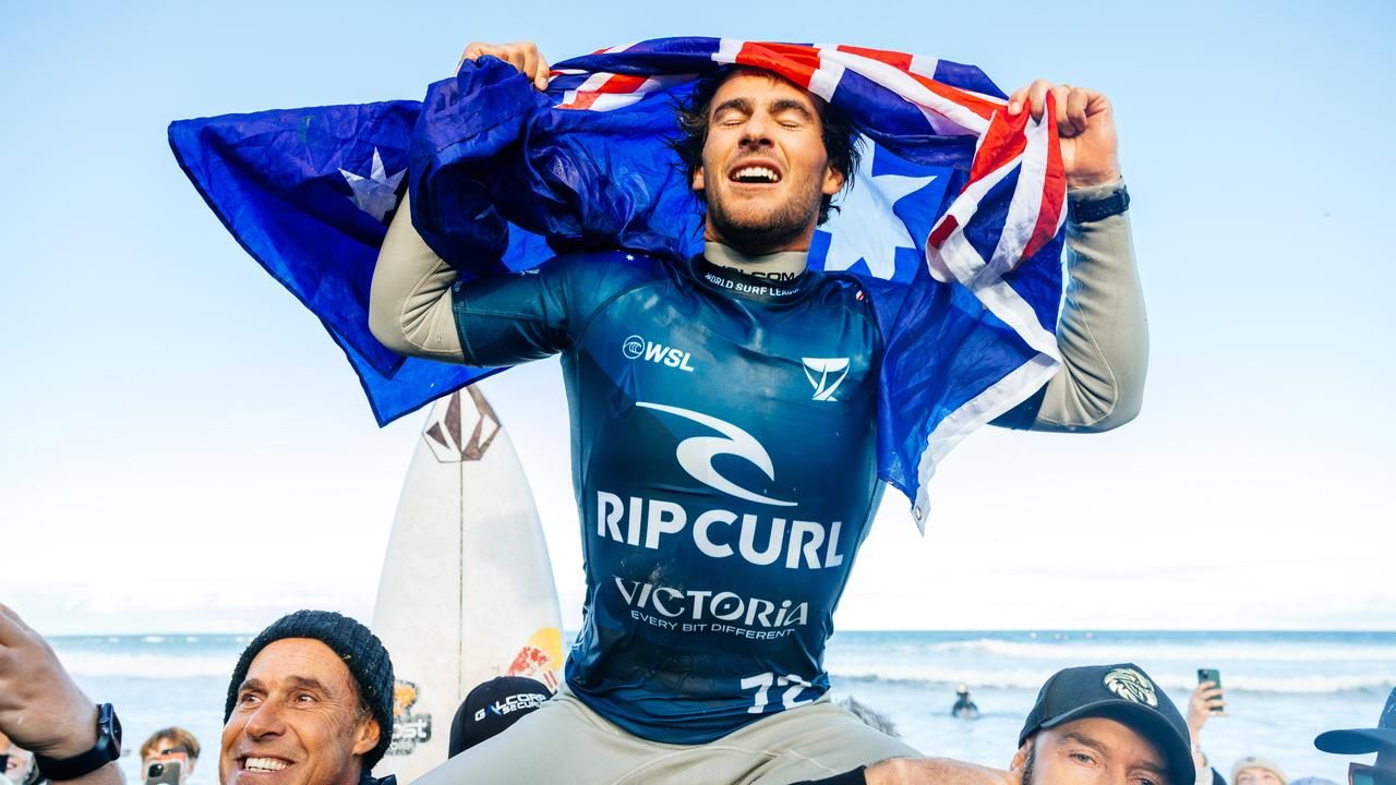 Aussie surfers ring up stunning title double at Bells