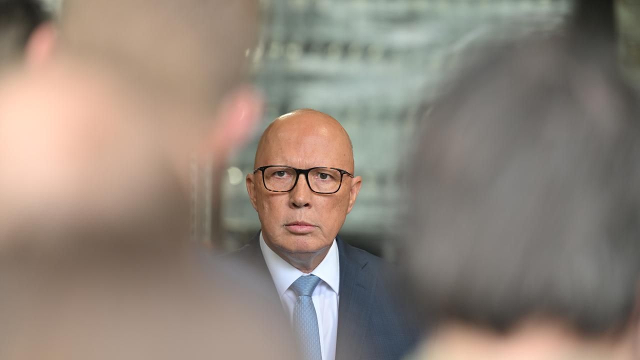 Dutton on the attack after election blitz hits a bump
