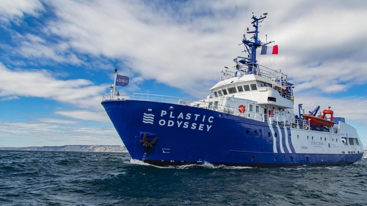 Plastic Odyssey on sea-faring mission to target…