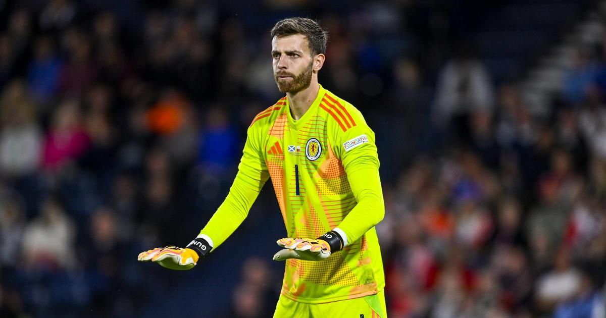 Scotland goalkeeper Angus Gunn to become free agent…