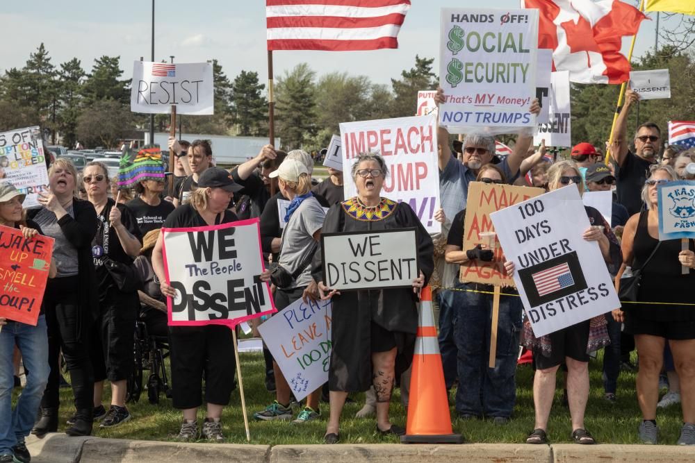 May Day: protesters rally across US over workers’ and…