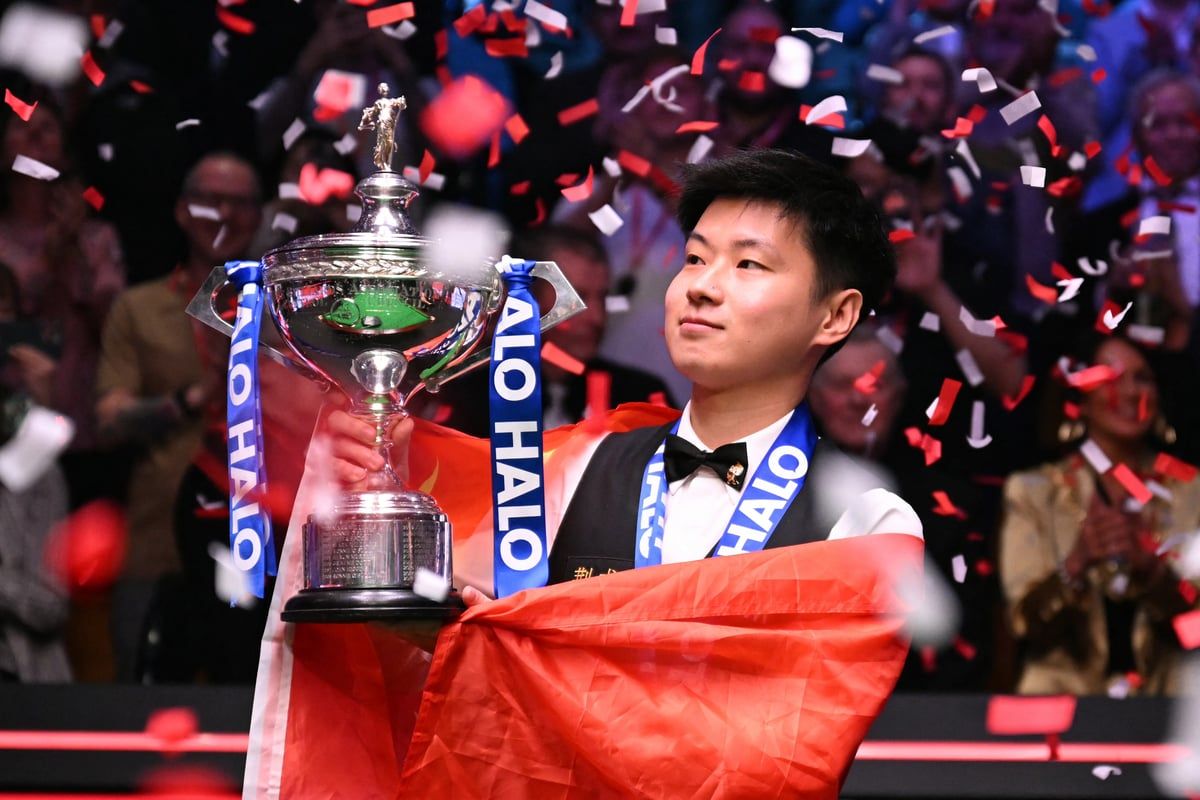 Who is Zhao Xintong? Snooker's 'new superstar' makes…