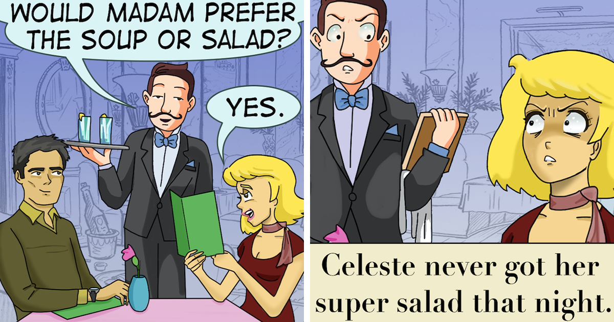 “Something About Celeste”: 14 Humorous Comics By Eric…