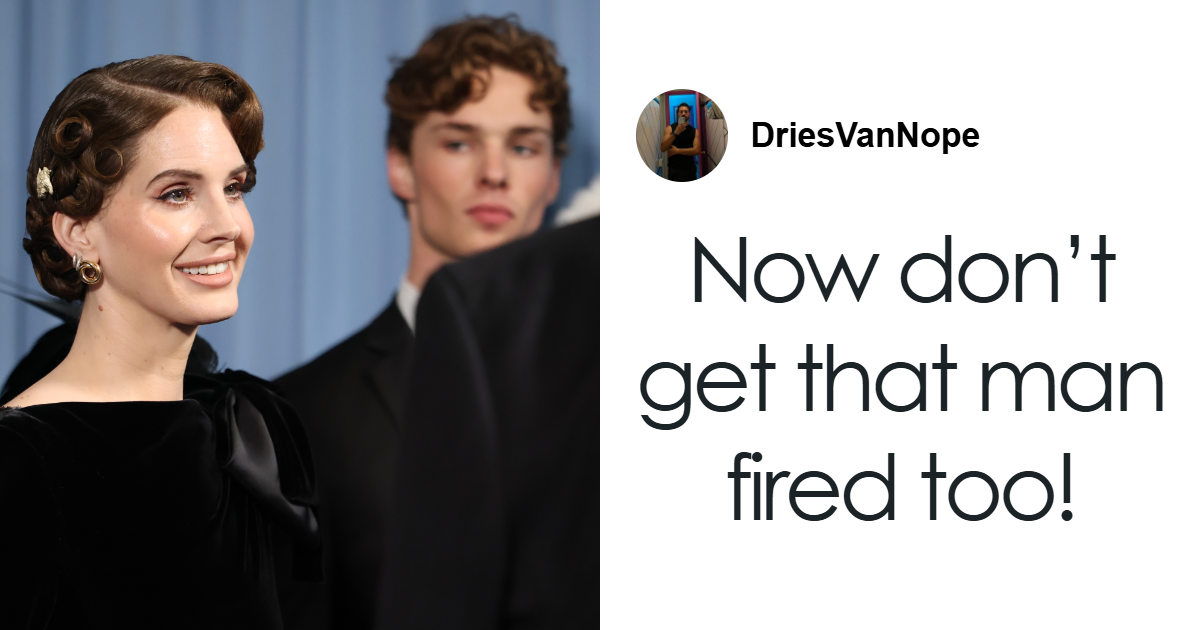 Massive ‘Thirst’ Over Guy In Lana Del Rey Met Gala…