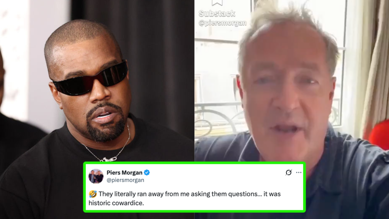 Piers Morgan Slams Kanye West After Interview Walkout:…