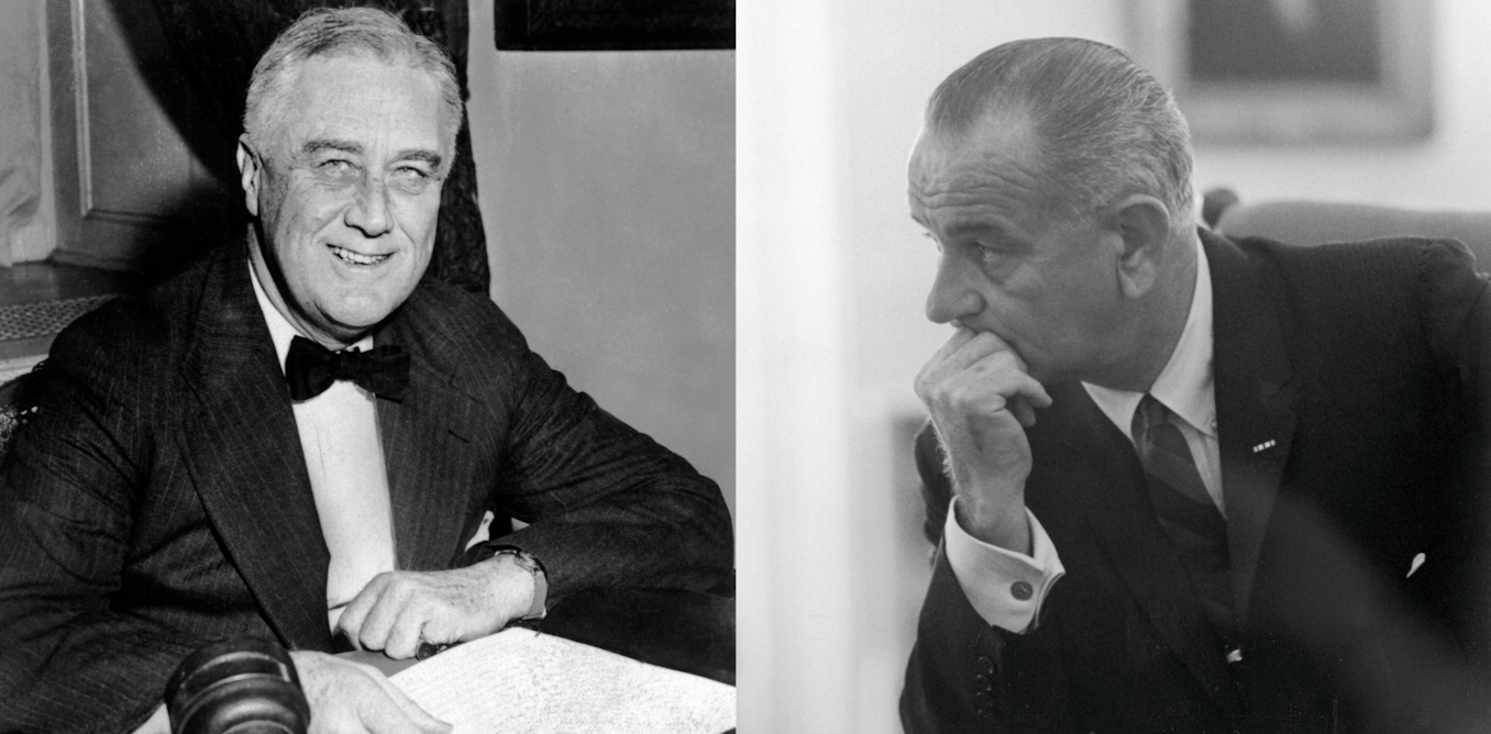 FDR united Democrats under the banner of ‘liberalism’…