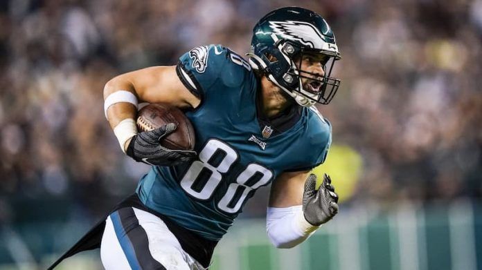 Veteran TE Dallas Goedert restructured his contract to…
