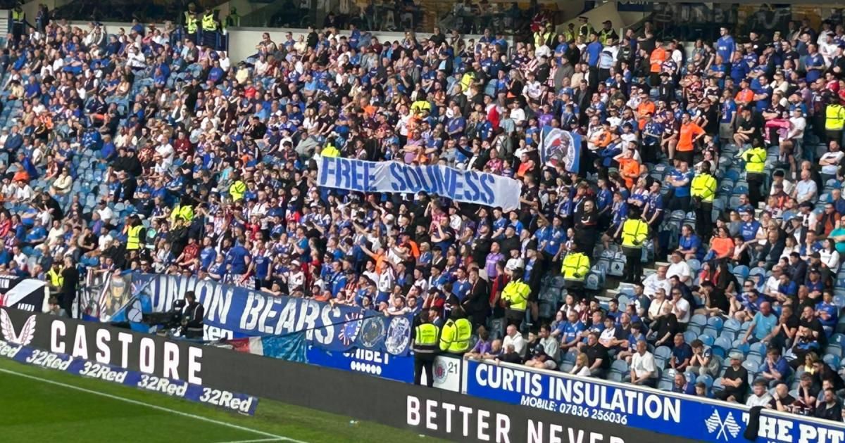 Defiant Union Bears unveil Souness banner after…
