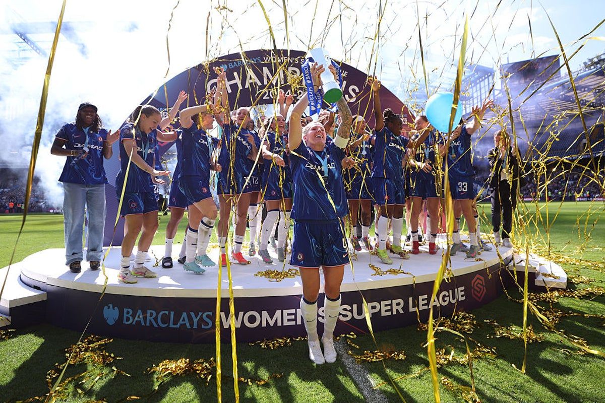 WSL announces rebrand as England’s second tier gets…