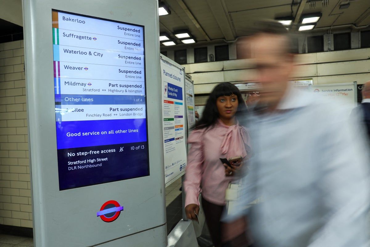 Several London Underground lines suspended after power…