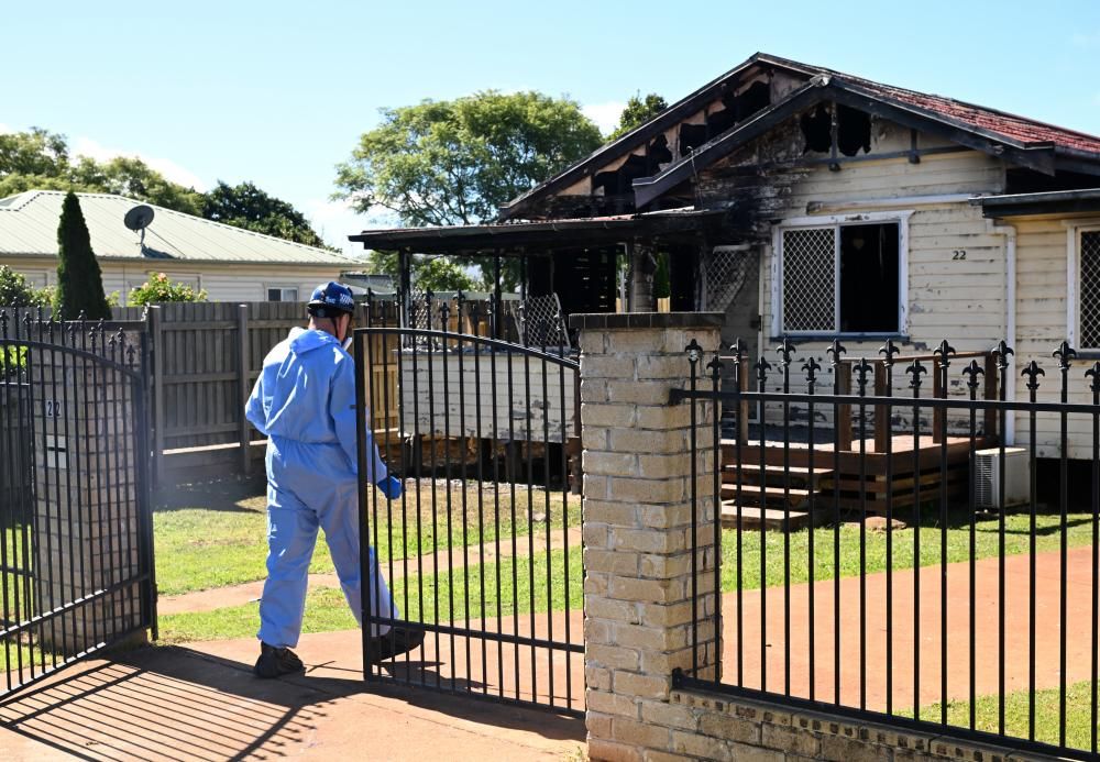 Toowoomba woman charged with murder over house fire…