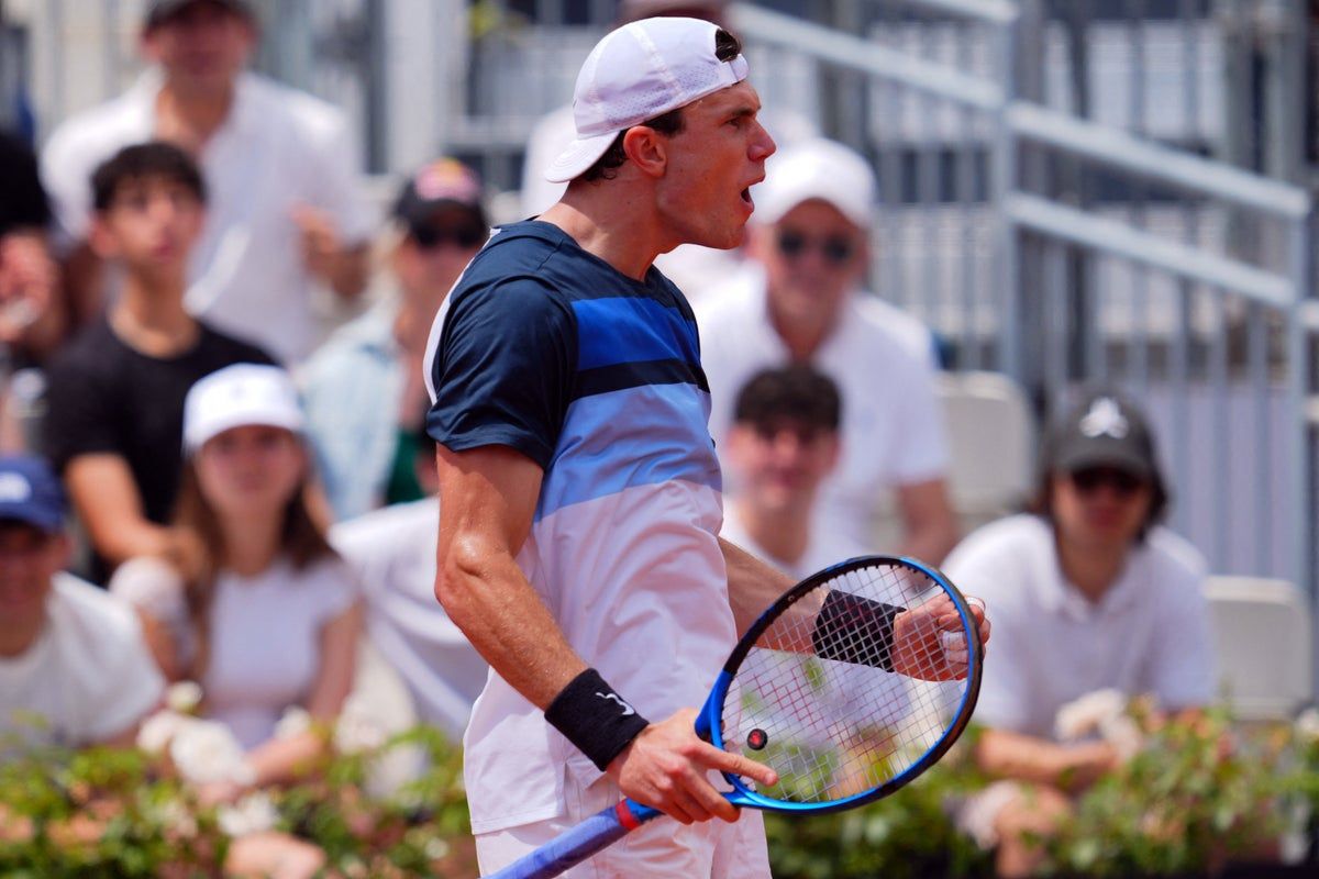 Jack Draper vs Corentin Moutet LIVE: Italian Open…