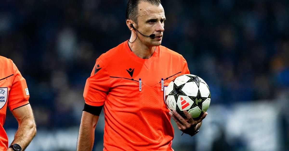 Controversial referee from Rangers' Bilbao tie handed…