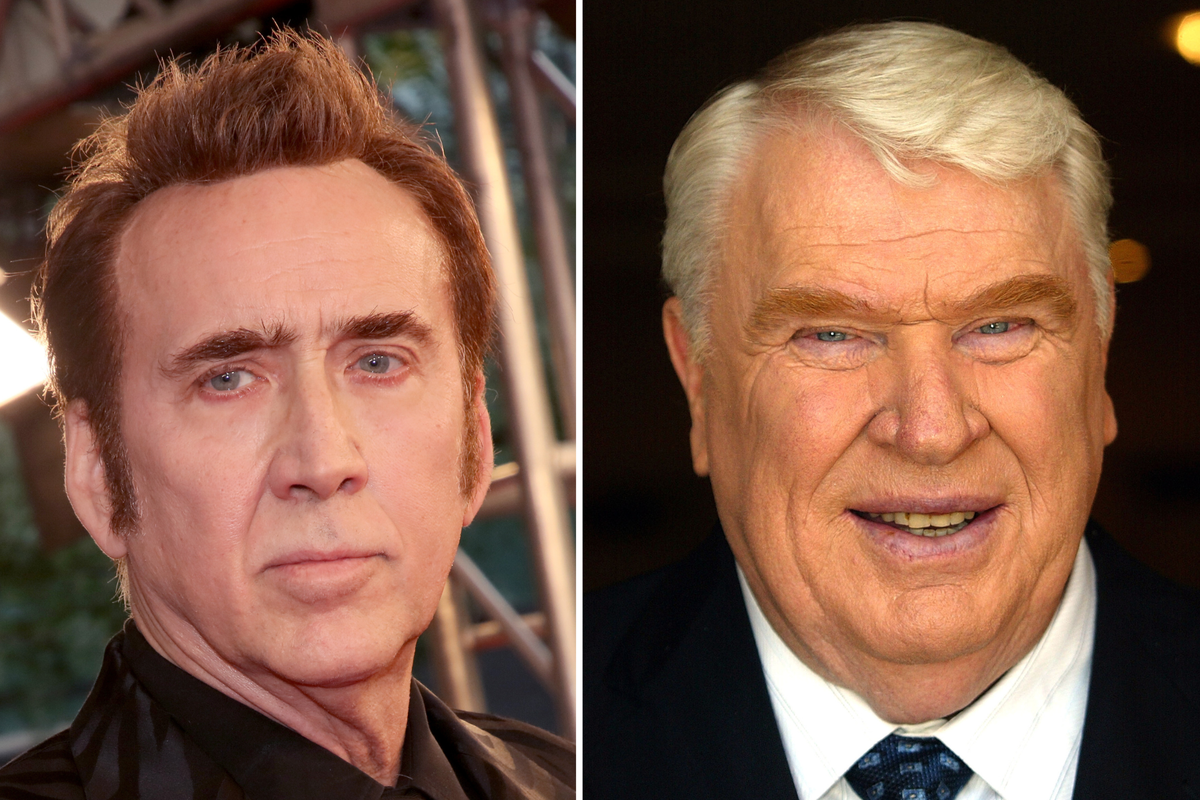 Nicolas Cage transforms into NFL star John Madden in…