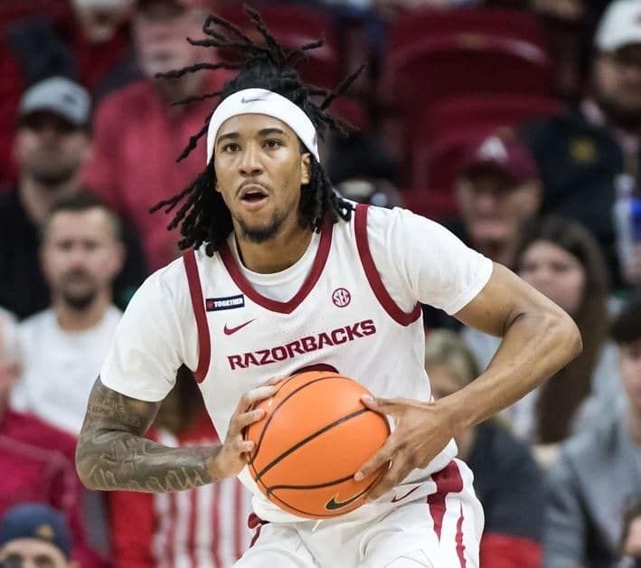 Ex-Arkansas Guard Boogie Fland Withdraws From 2025 NBA…