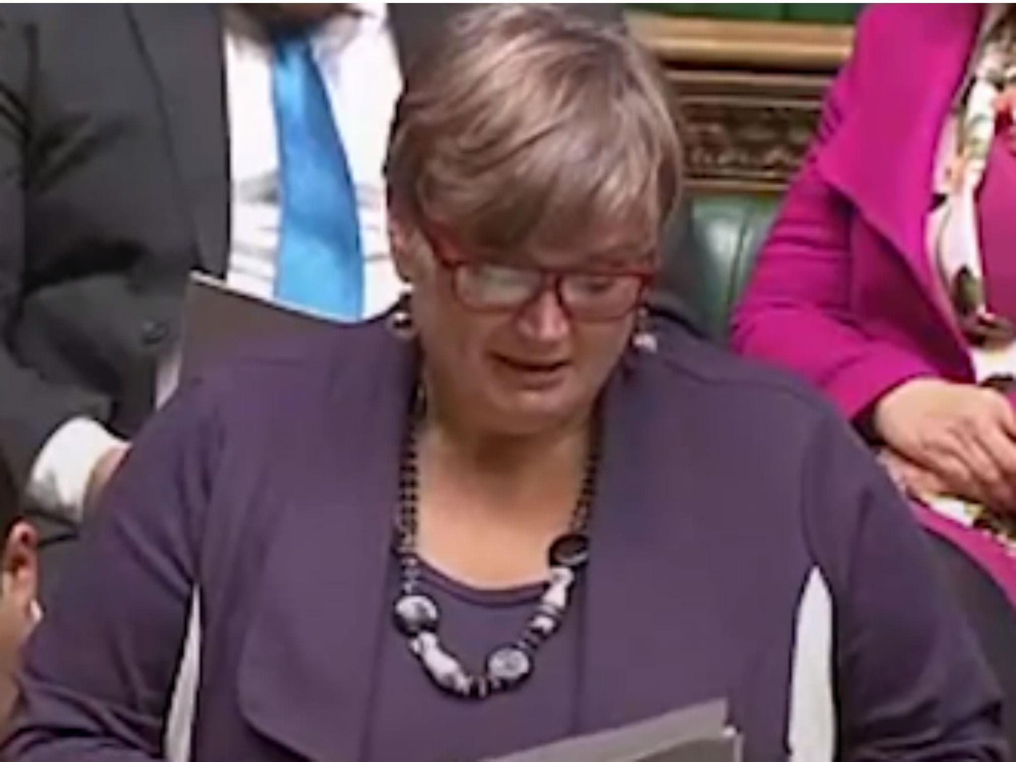 Labour MP Carolyn Harris delivers heartbreaking speech…