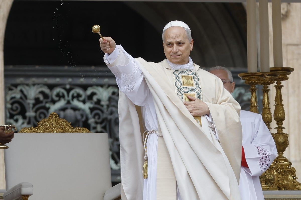 Pope Leo takes aim at ‘autocrats’ during inaugural…