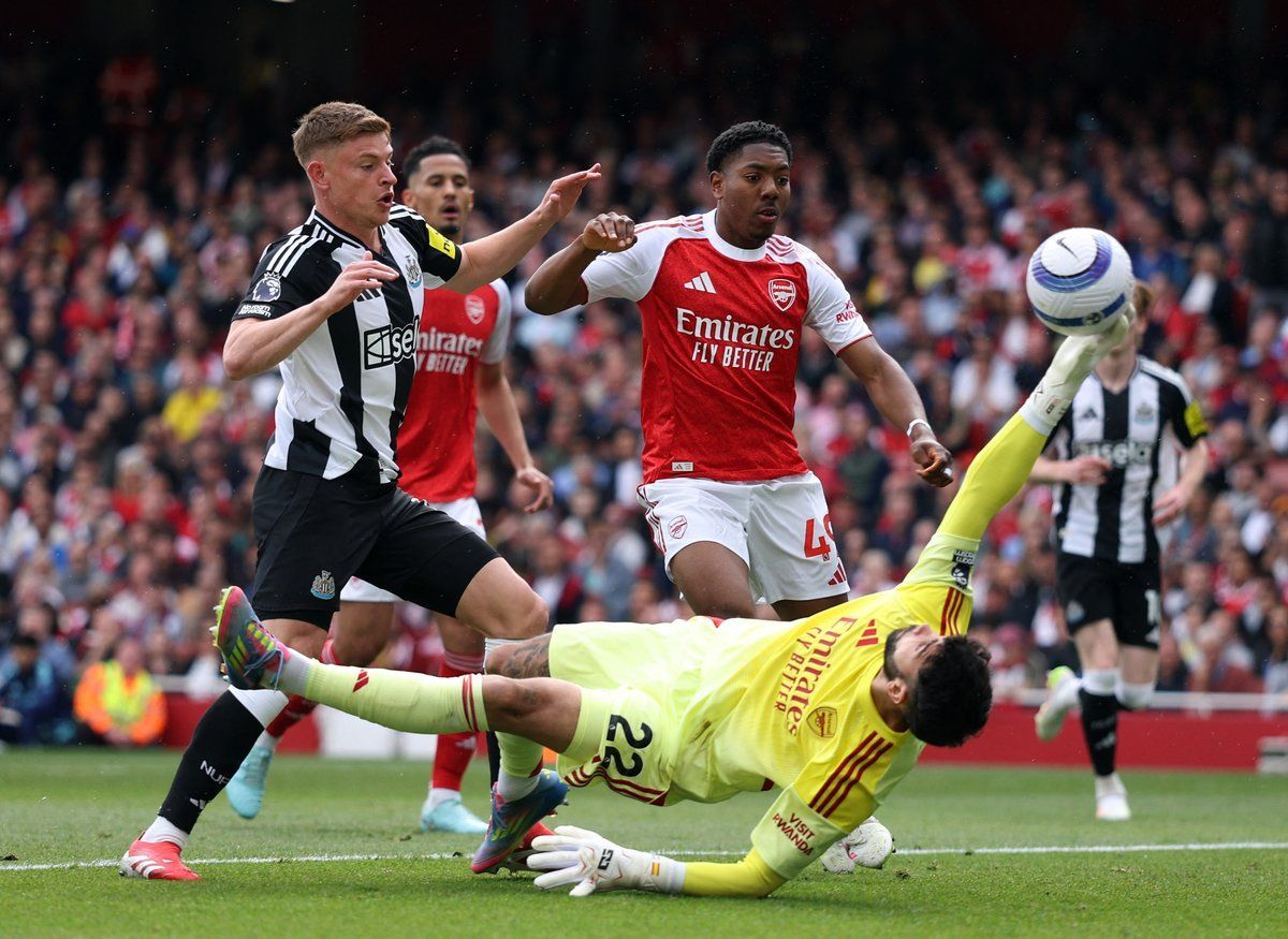 Arsenal player ratings vs Newcastle: David Raya saves…