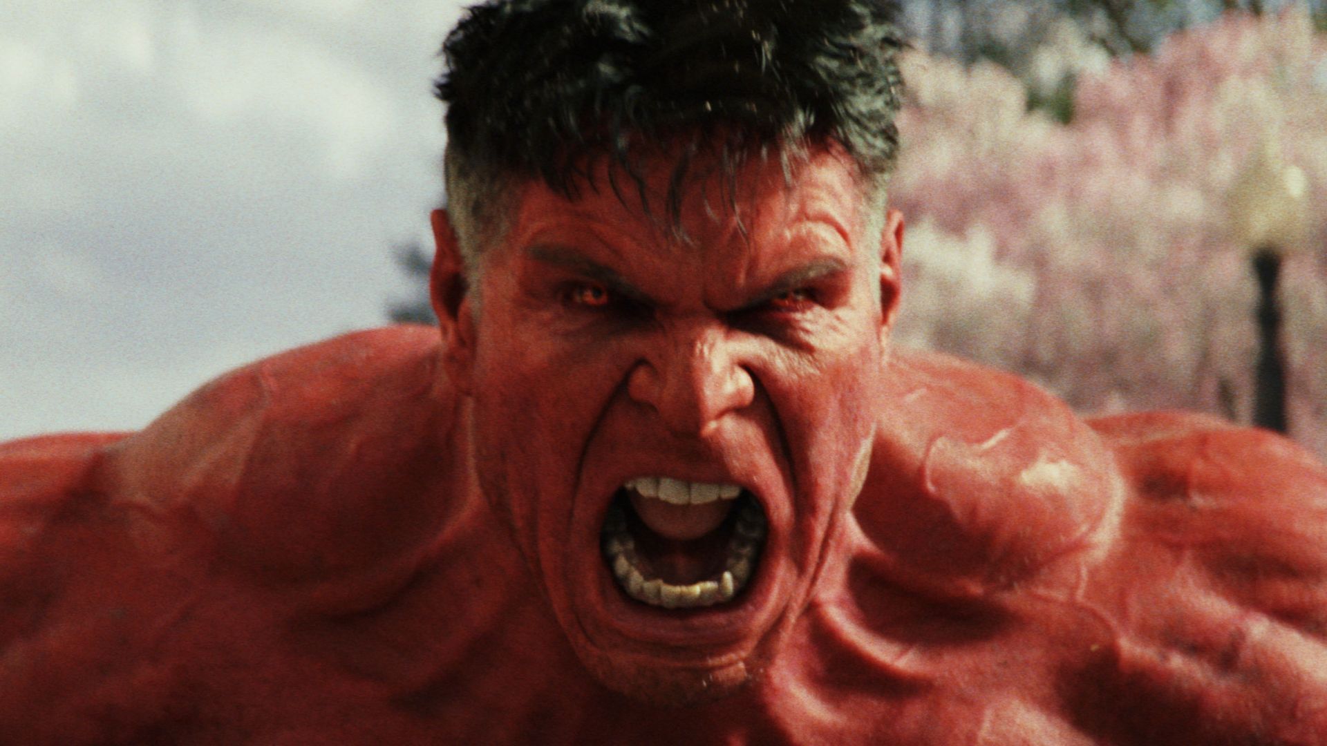 Red Hulk almost had a gun in Captain America: Brave…