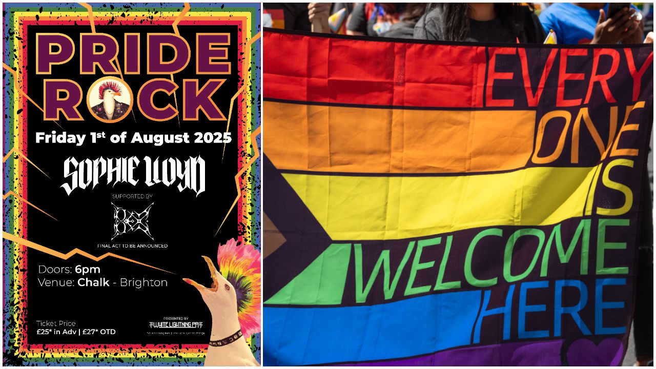 I founded Brighton's first rock and metal Pride event.…