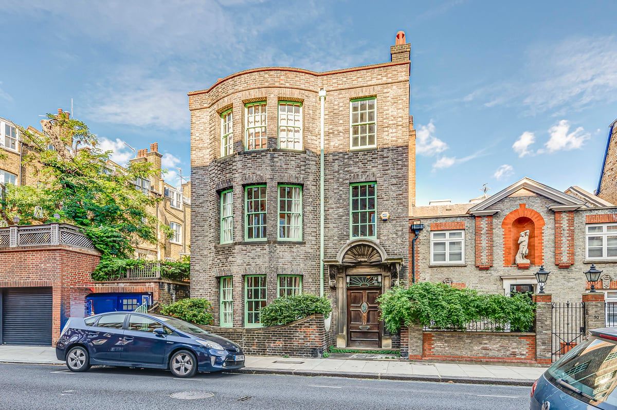 Former home of British artist Arthur Croft Mitchell on…