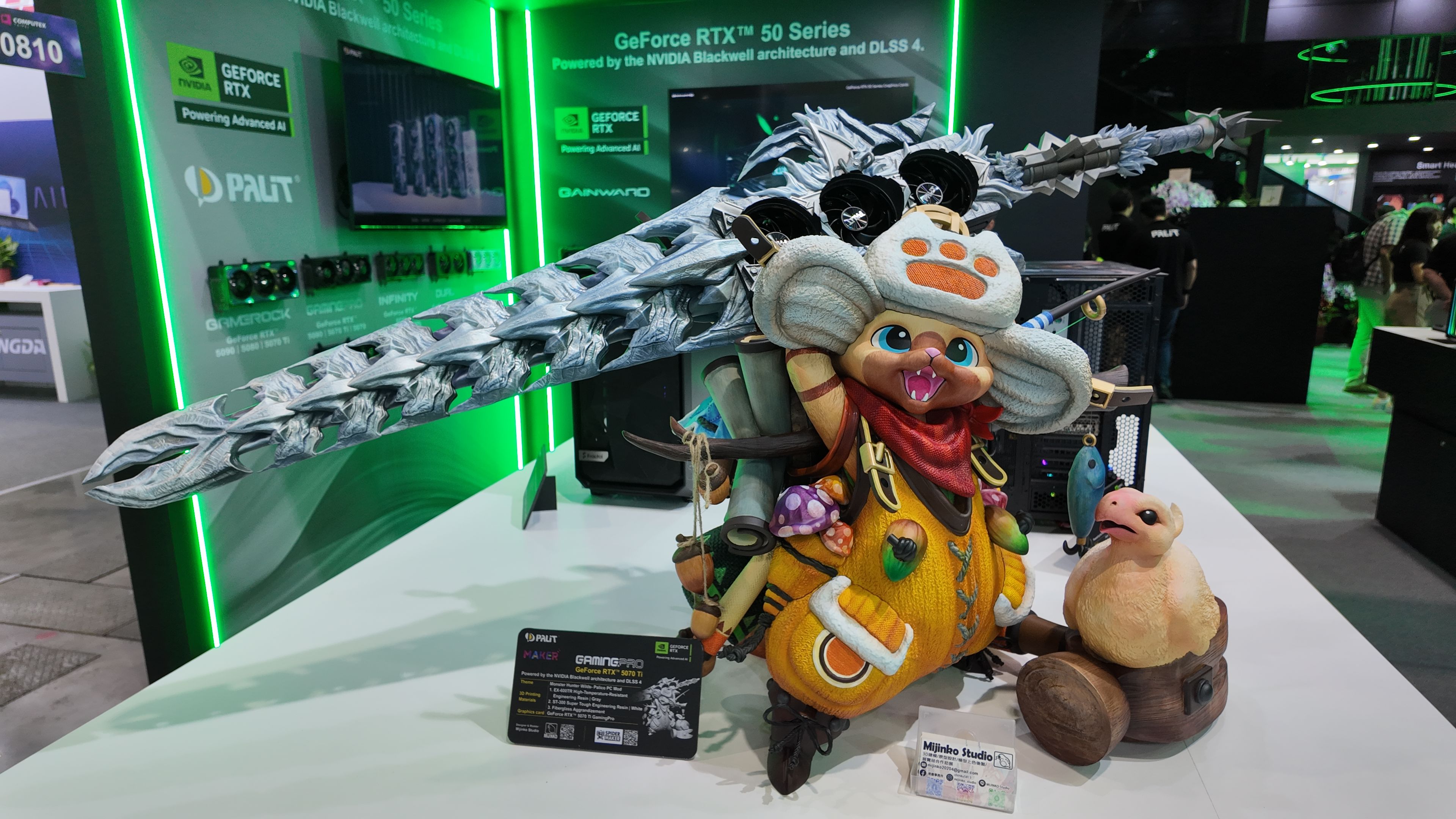 This incredible Monster Hunter Wilds PC custom build…