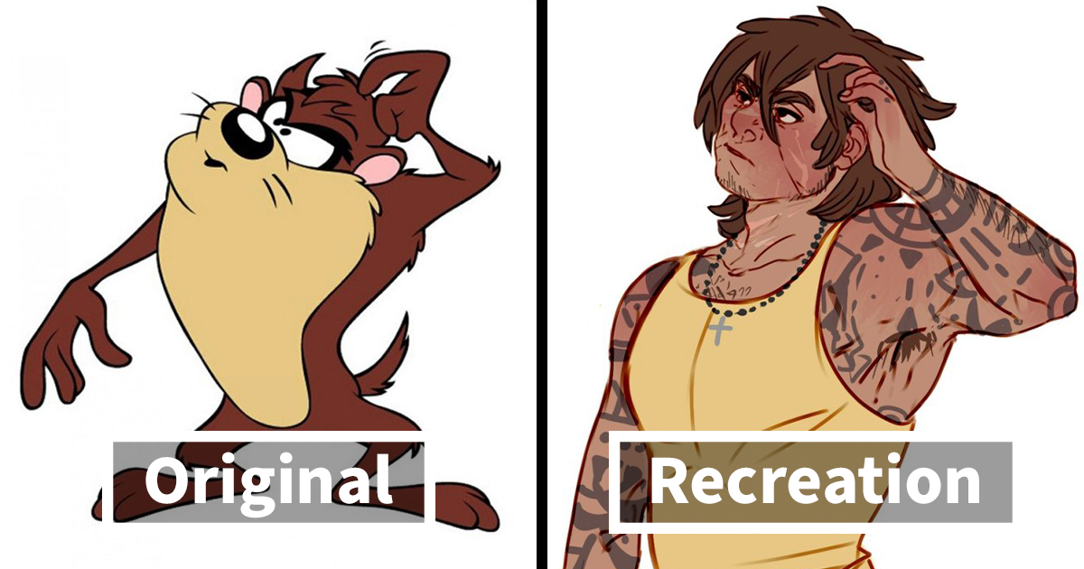 Ever Wondered What Cartoon Characters Would Look Like…