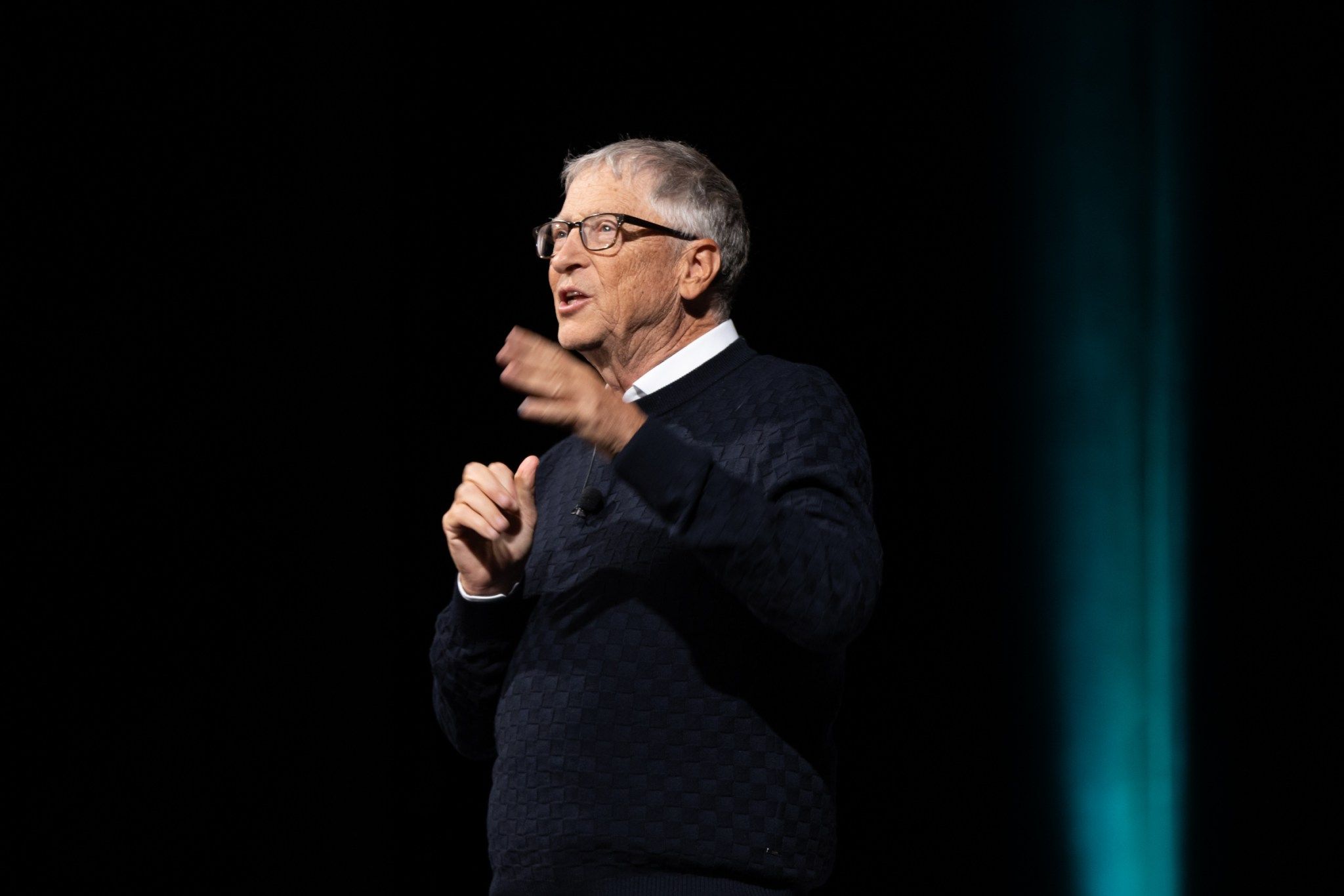 Inside Bill Gates' meeting with his foundation's staff…