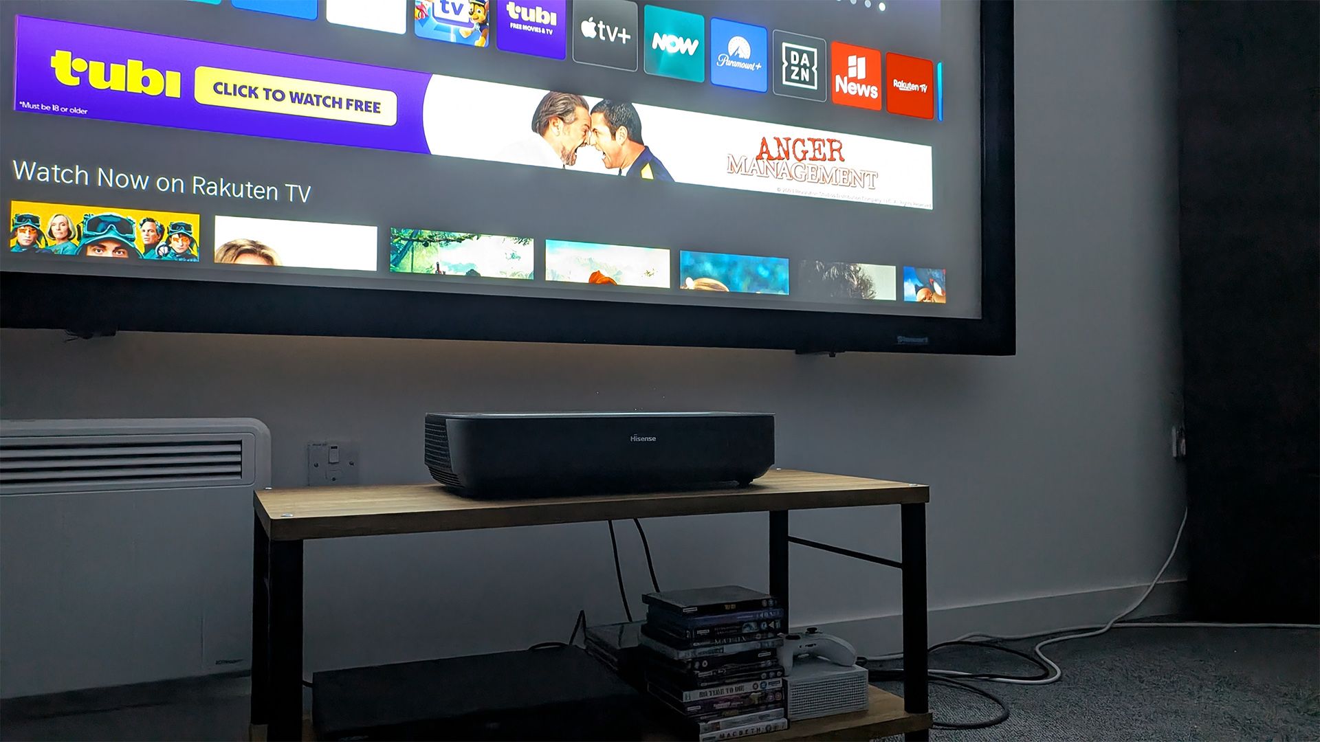 Hisense's five-star 4K ultra-short throw projector…