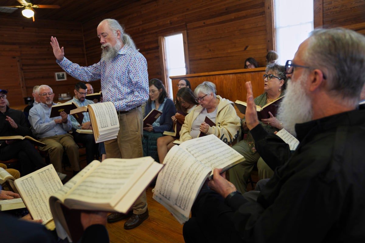 It's not a reprint. Why Sacred Harp singers are…