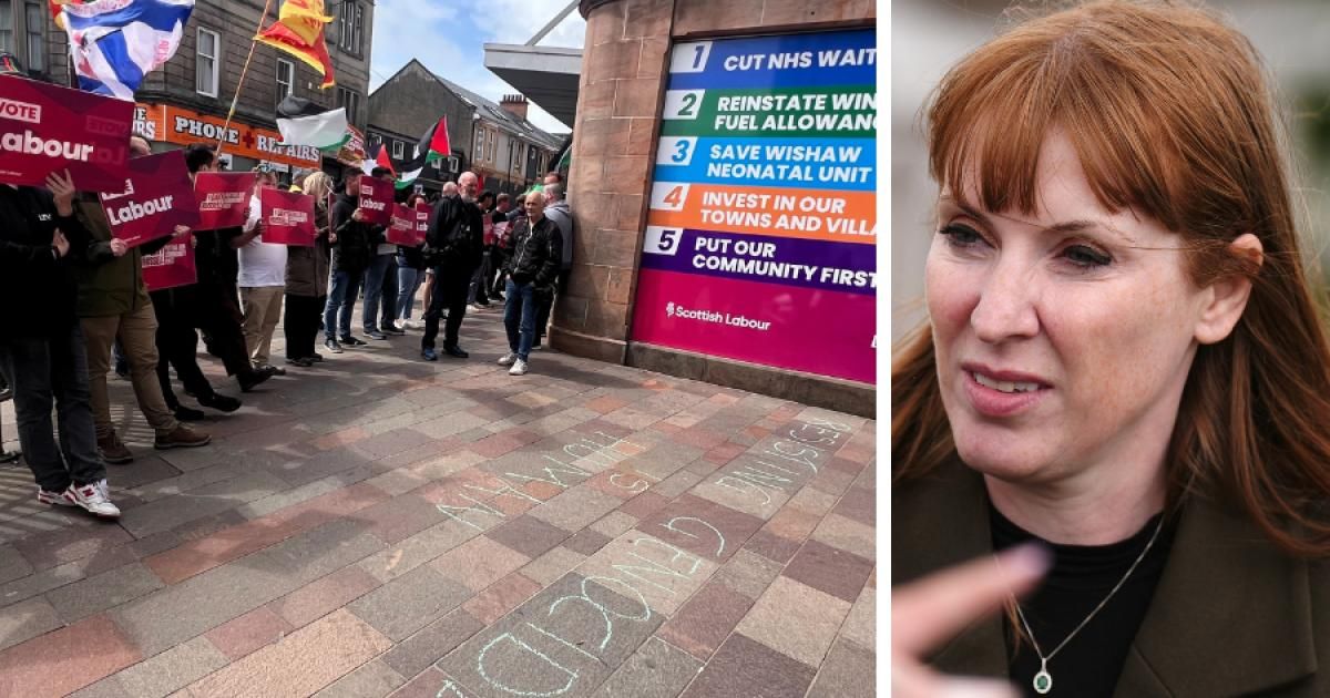 'Runaway Rayner': Labour deputy cancels Scottish…