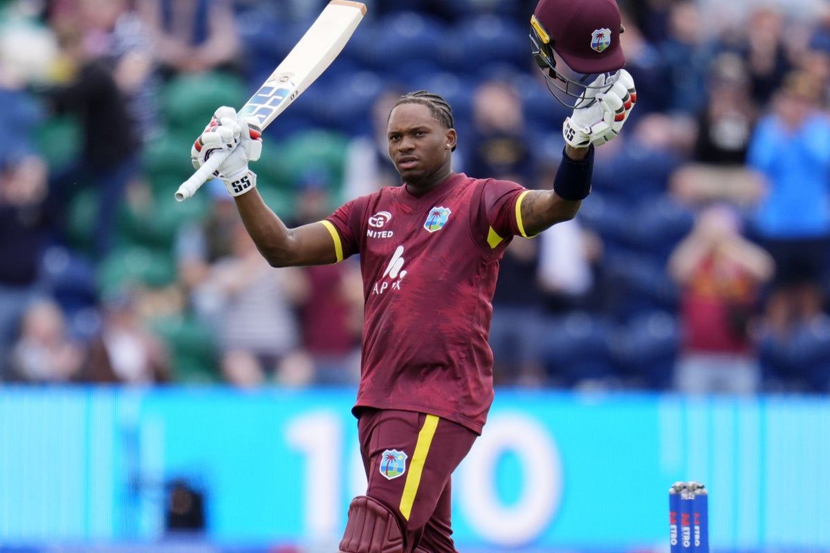 Keacy Carty hits hundred as West Indies post 308 in…