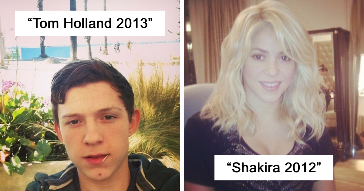 “First Instagram Post”: 62 Rare Celebrity Photos Taken…