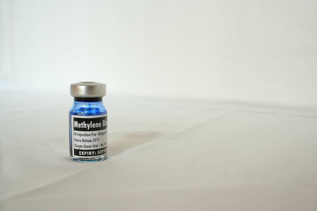 What is methylene blue? The liquid chemical being…