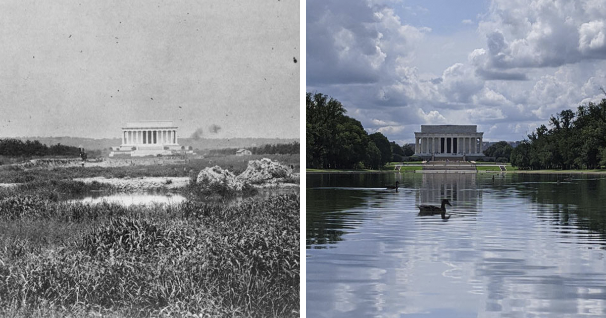 40 Then And Now Photos That Show How Places Have…