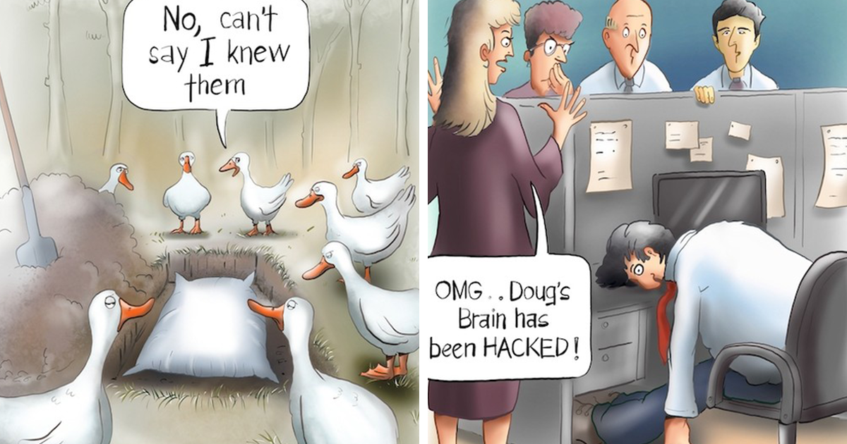 27 Surreal, Simple, And Strangely Relatable Cartoons…