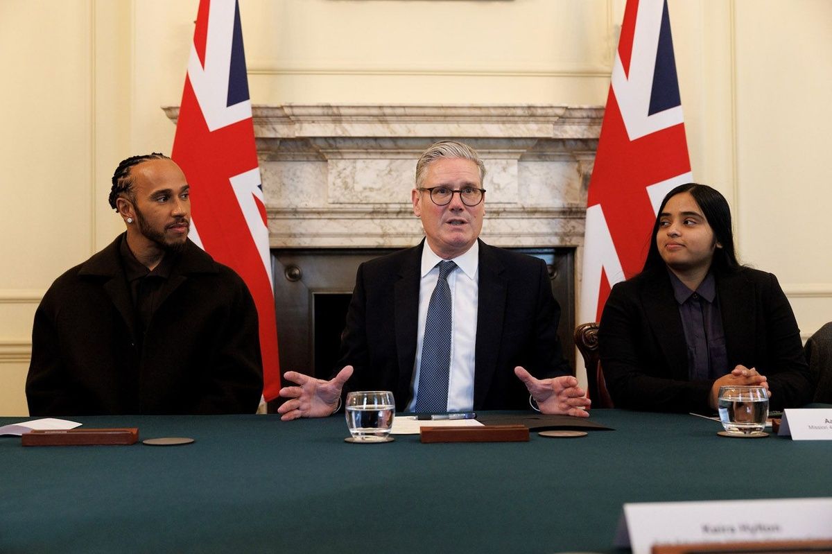 "My voice wasn't heard": Lewis Hamilton meets Keir…