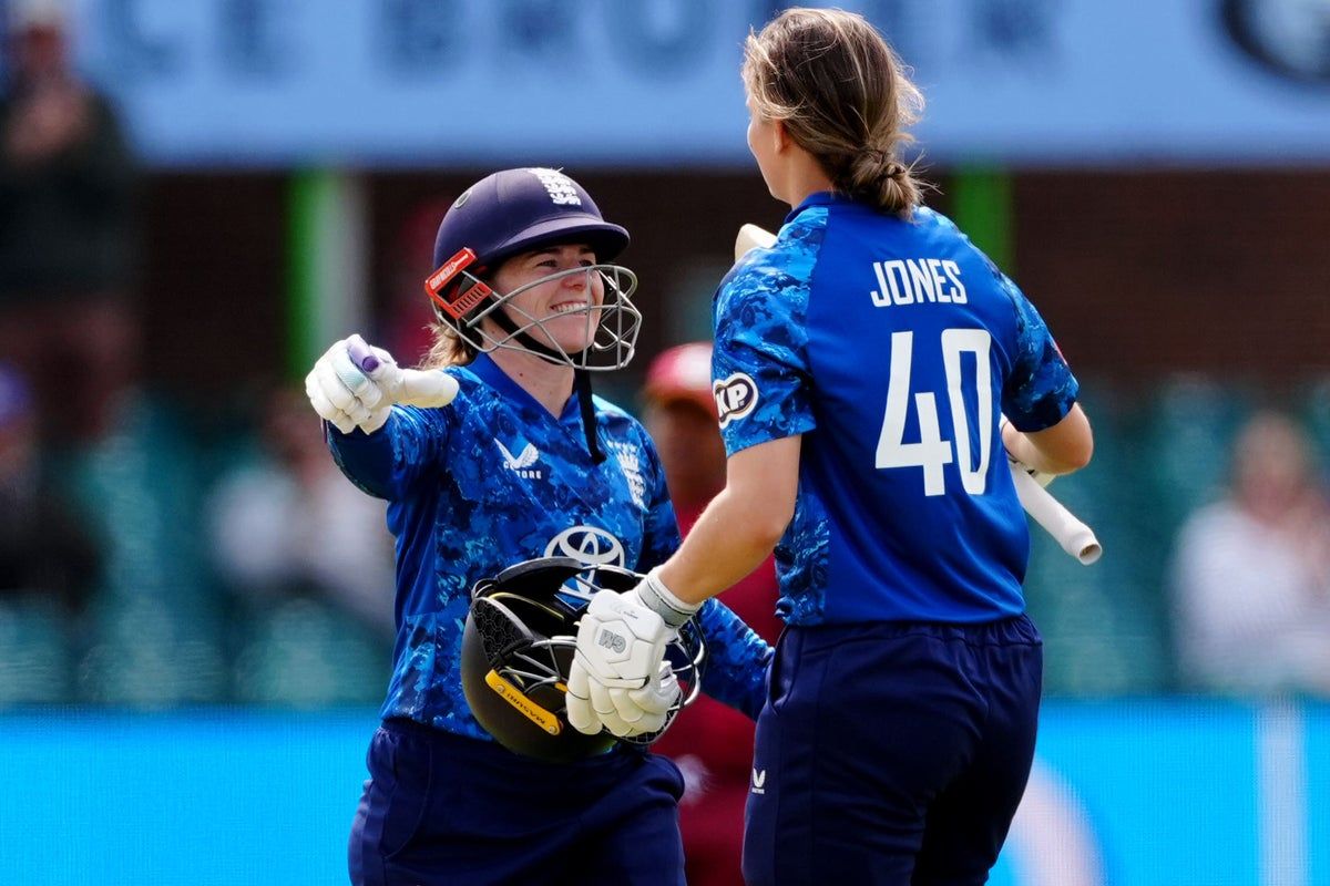 Amy Jones and Tammy Beaumont hit centuries again as…