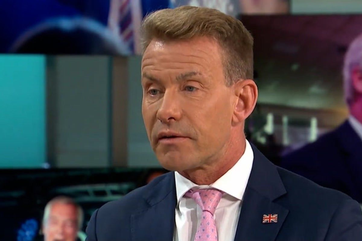 Awkward moment new Reform UK chair David Bull is shown…