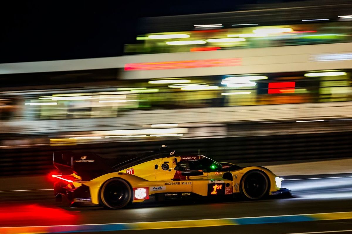 Le Mans 24 Hours: Robert Kubica's Ferrari tops final…