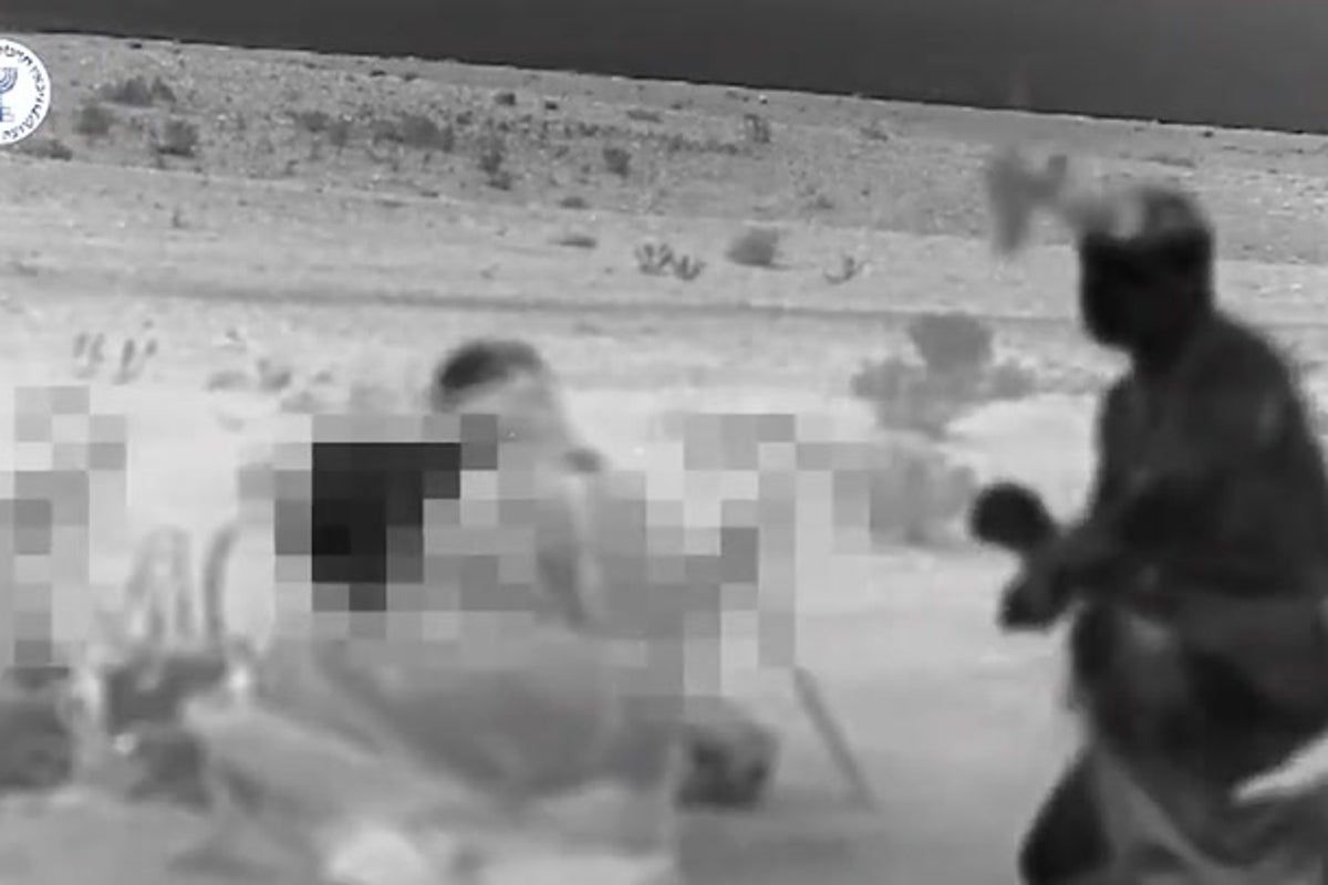 Footage released by Mossad claims to show Israeli…