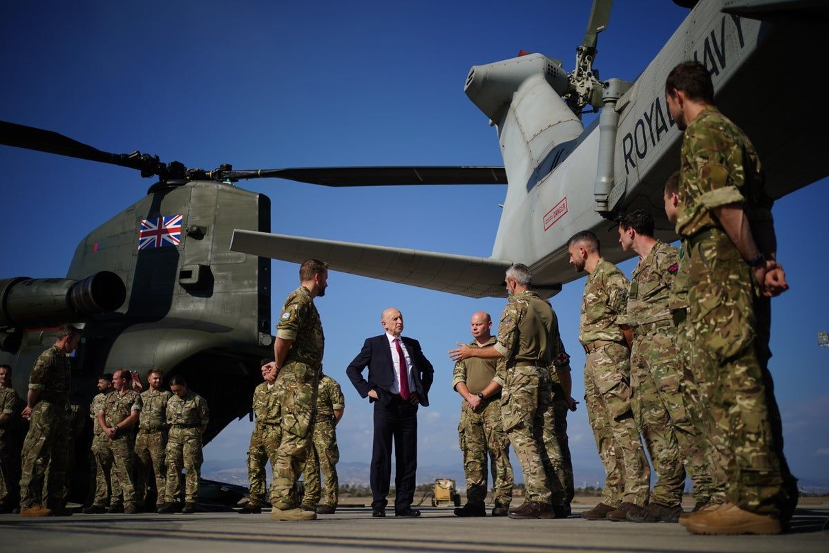 Map: The UK, US and French military bases across the…