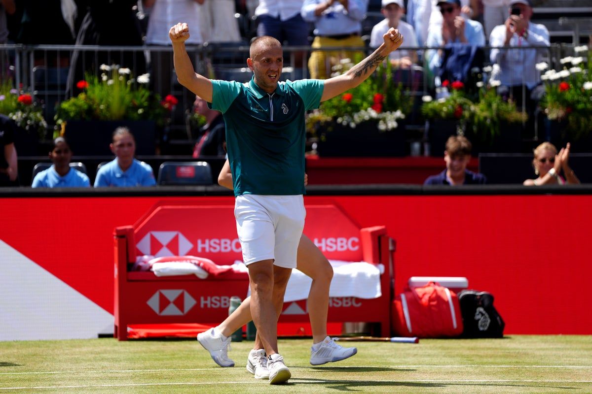 Dan Evans: I’ve come full circle winning first match…