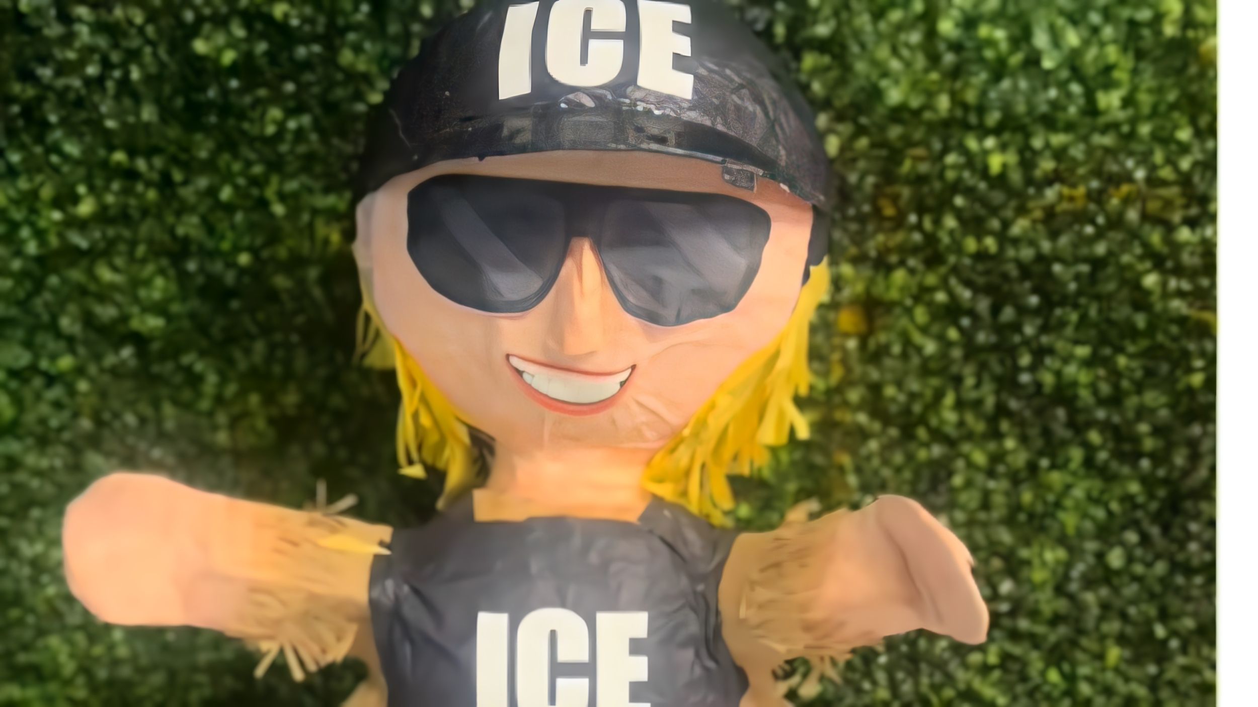ICE Agent Piñatas Go Viral on Social Media Amid…
