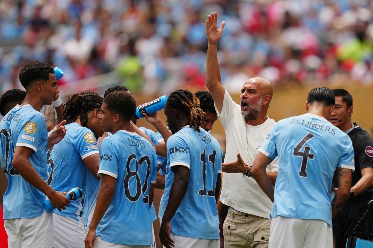 Pep Guardiola says referee’s decision to dismiss Rico…