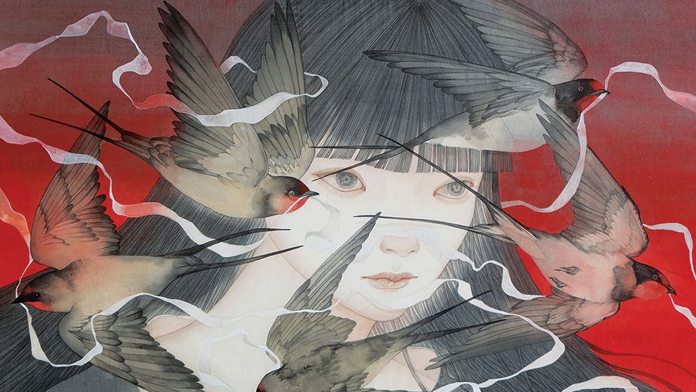 "I paint in the hope of removing anguish" artist Yuka…