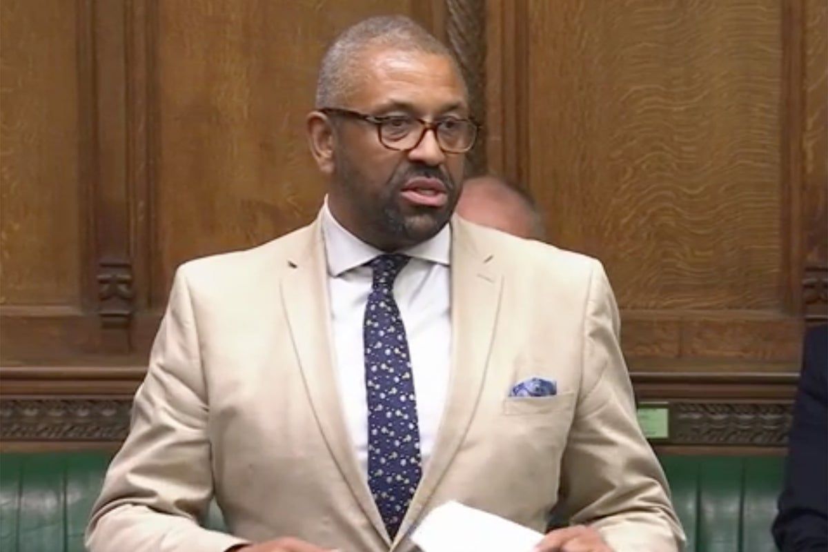 James Cleverly emotional as he tells MPs of best…