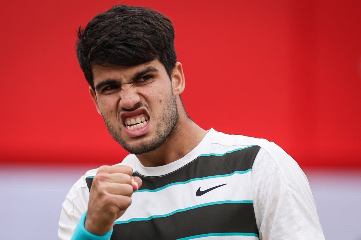 Carlos Alcaraz secures second Queen's Club title as…