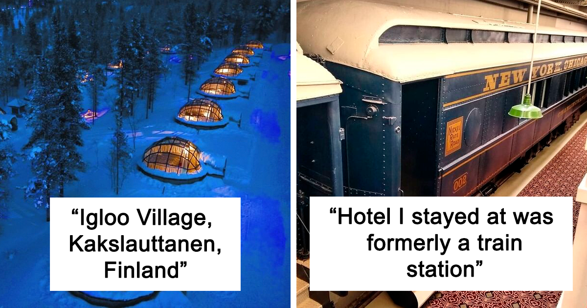 34 Funky, Quirky And Unique Hotels From All Over The…